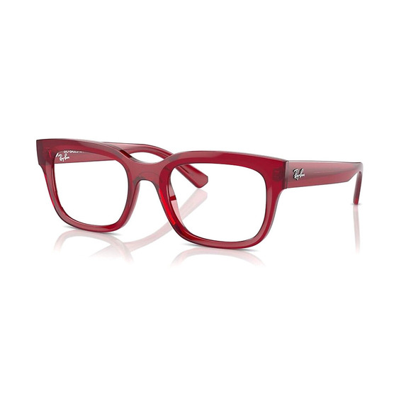 Ray-Ban | Accessories | Ray Ban Rectangle Eyeglasses Rx727826552 Red ...